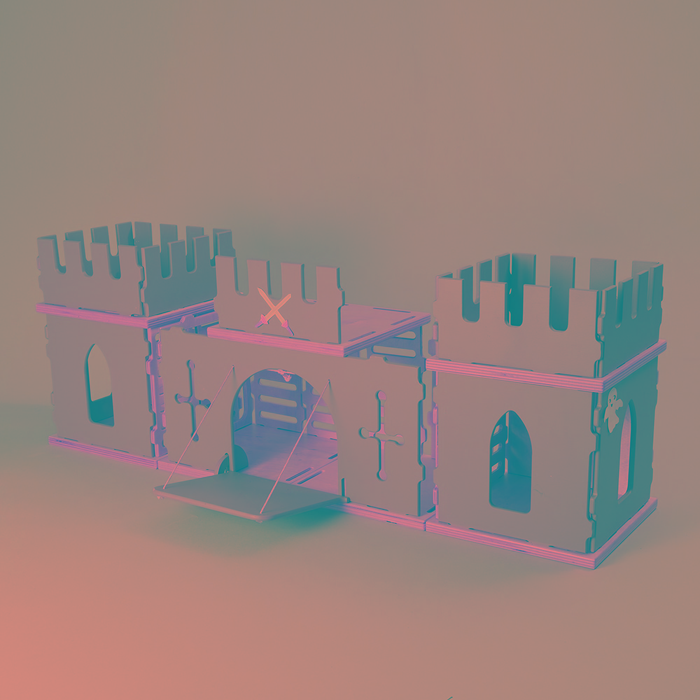 Fabelab Build Basic Kit with Fortress Kit Bundle