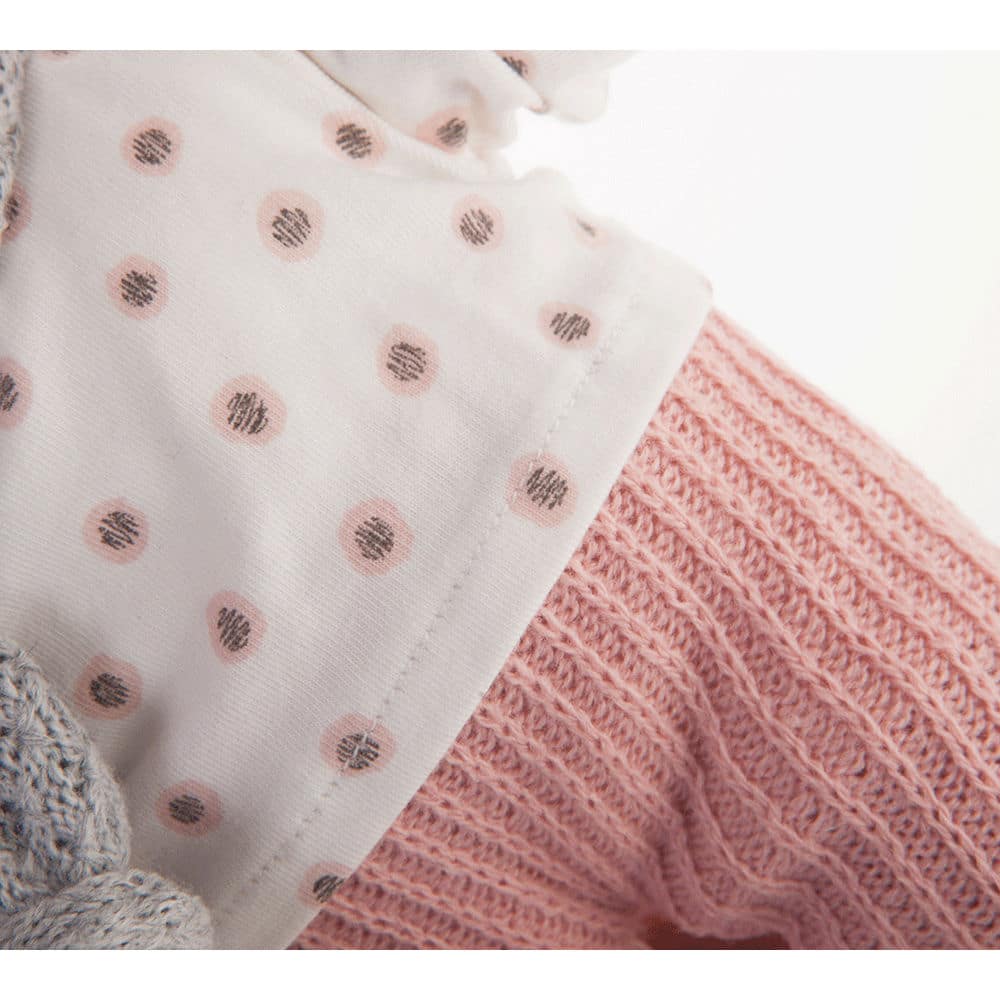 Antonio Juan Crying Baby Doll Kiko with Moon Cushion