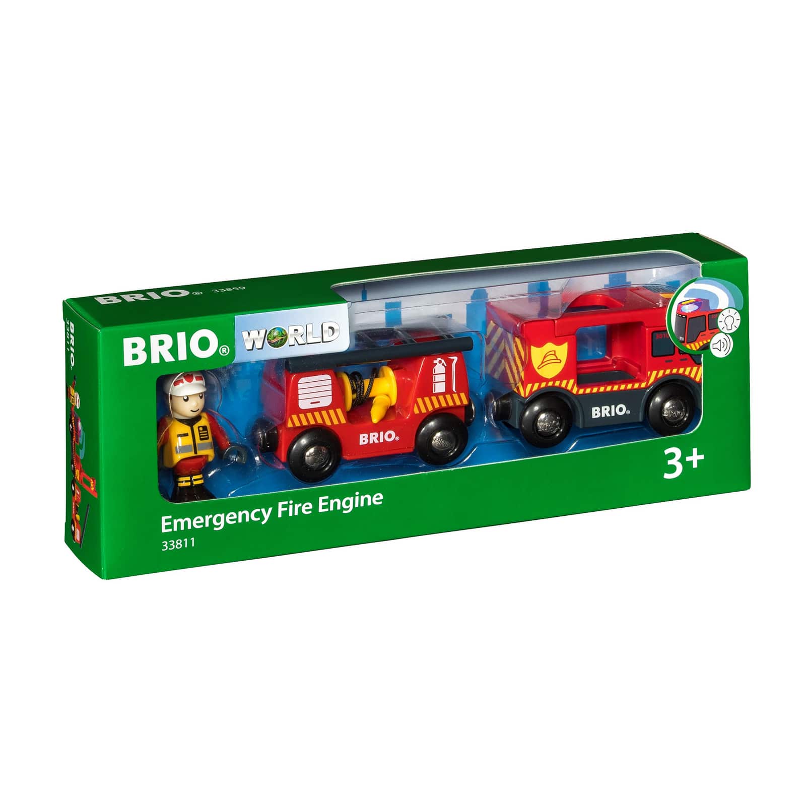 BRIO Emergency Fire Engine: Lights, Sirens, Action!