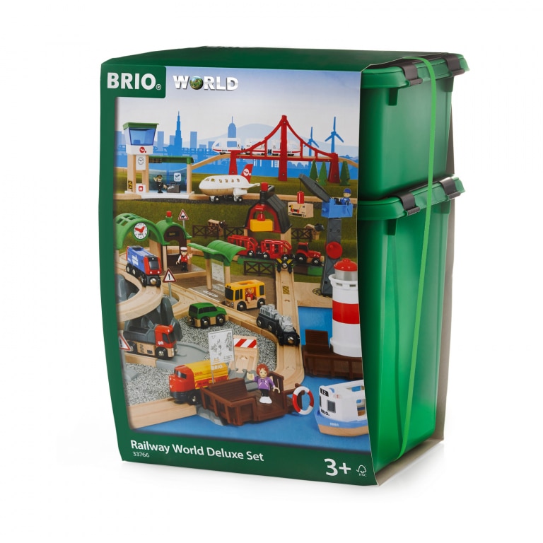 BRIO Railway World Deluxe Set: Explore a World of Endless Fun