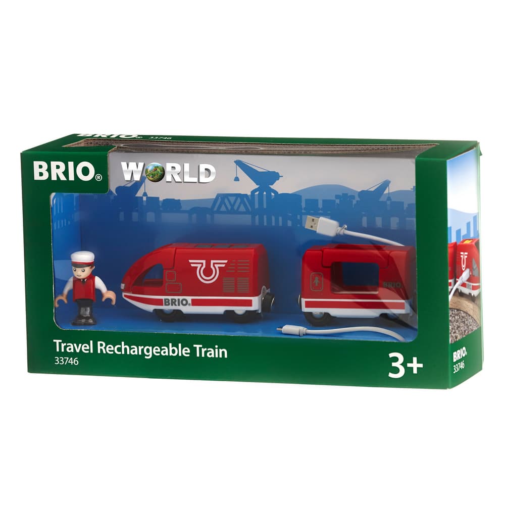 BRIO Travel Rechargeable Train: Endless Play and Imagination