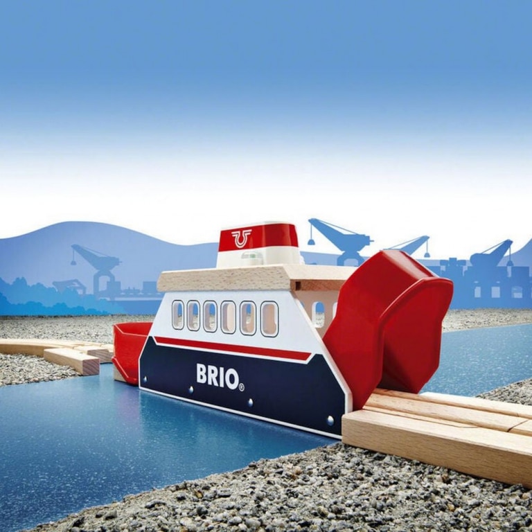 BRIO Ferry Ship: Light and Sound Railway Fun