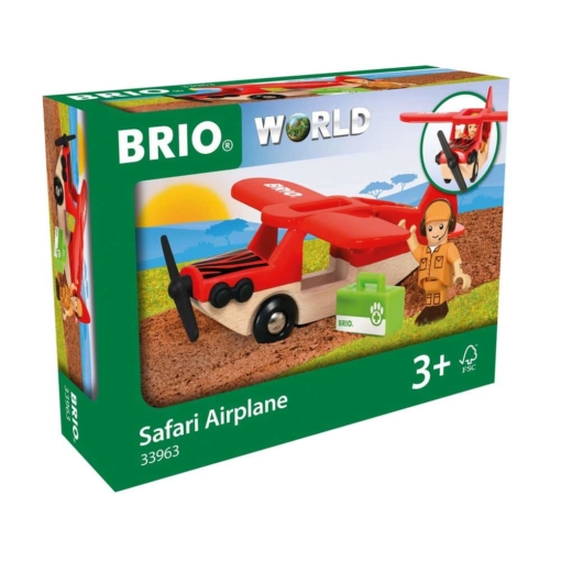 BRIO Vehicle - Safari Airplane, 3 pieces