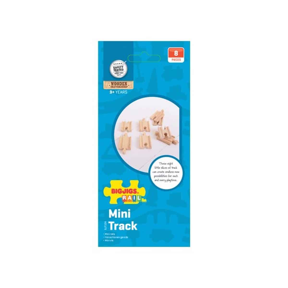 Bigjigs Rail Mini Track : Expand Your Railway Network with Ease