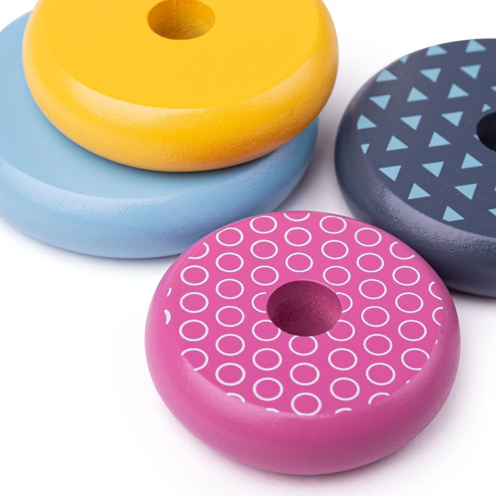 Bigjigs Toys FSC Rabbit Stacking Rings