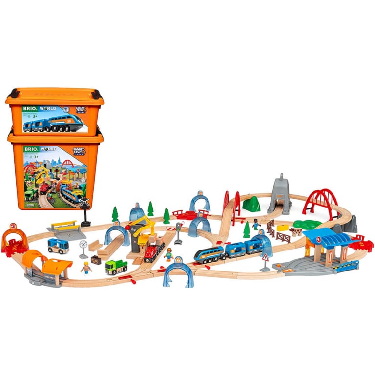 Brio Smart Tech Sound Action Tunnel Deluxe Set: Interactive Fun for ...