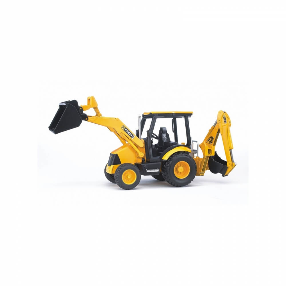 Bruder JCB MIDI CX Backhoe Loader: Mighty Construction Play