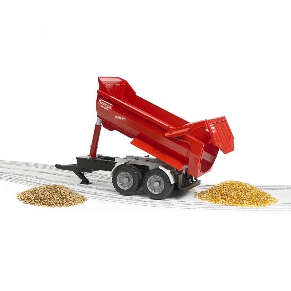 Bruder Krampe Tandem Half Pipe Tipping Trailer | Jadrem Toys