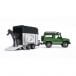 Bruder Land Rover Defender with Horse Trailer: Realistic Play