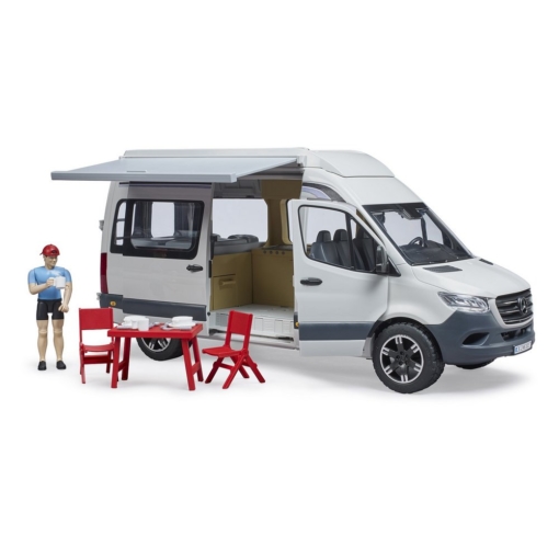 Bruder MB Sprinter Camper Van with Driver
