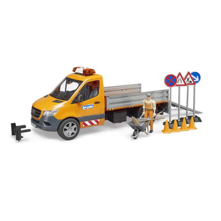 Bruder® Mercedes G3 Sprinter Municipal with Driver and Light and Sound ...