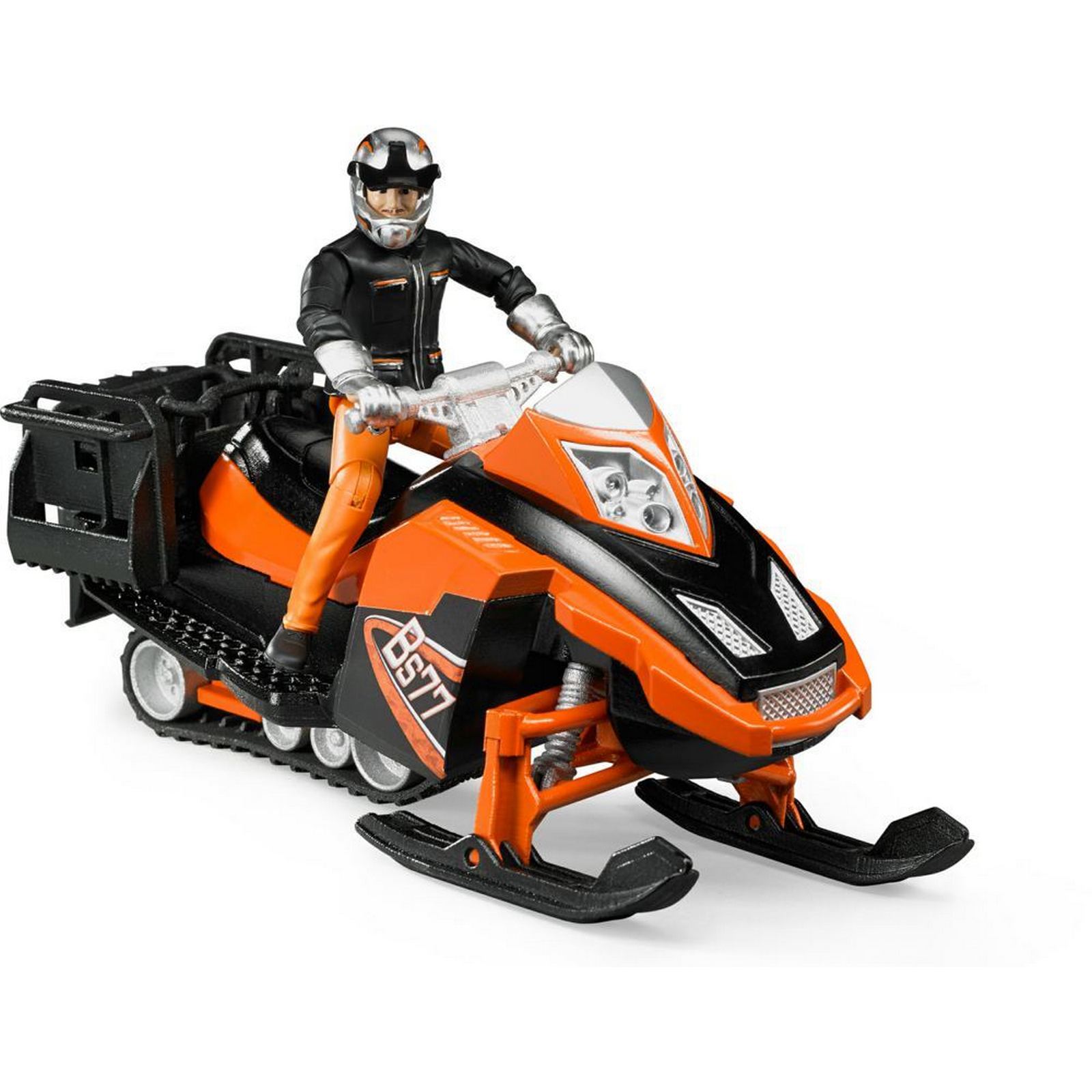 Bruder Snowmobile With Driver And Accessories