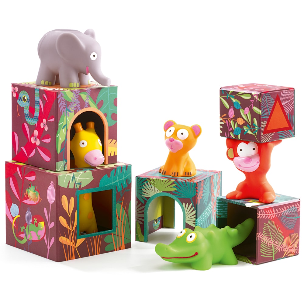 Djeco® Maxi Topani Jungle Blocks