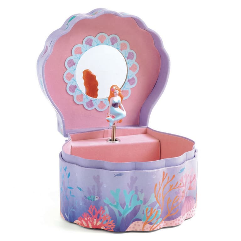 Djeco Enchanted Mermaid Music Box: Magical Keepsake for Kids!