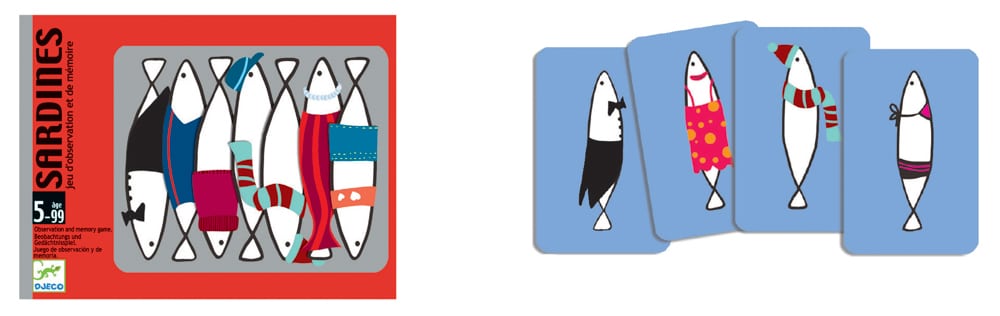 Djeco® Sardines Card Game
