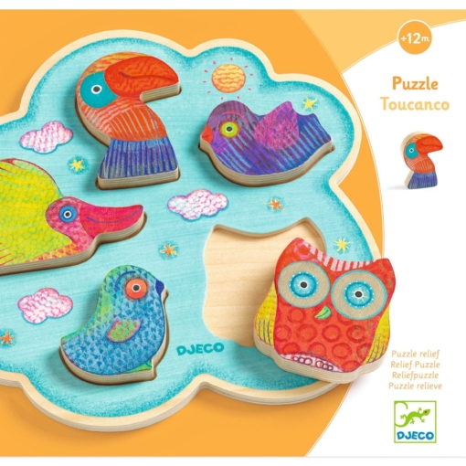 Djeco® Toucanco Wooden Puzzle