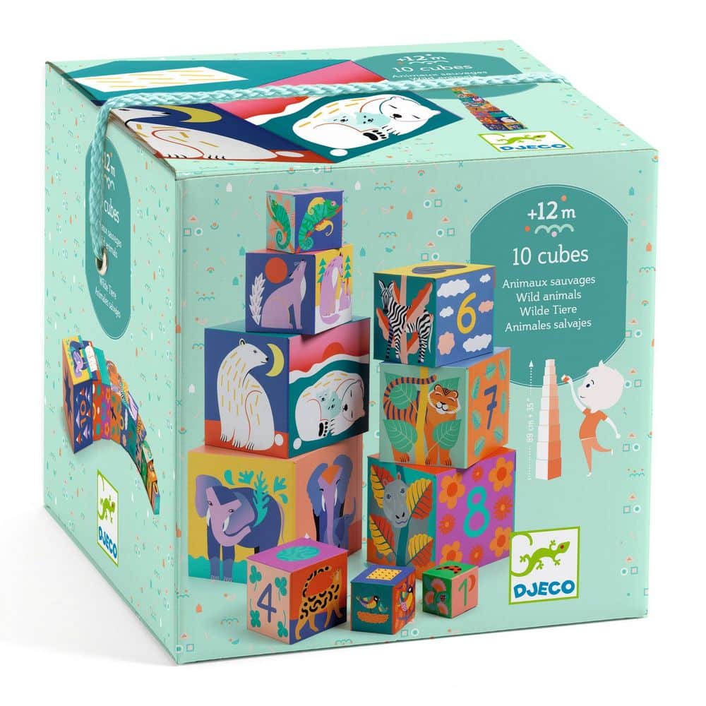 Djeco® Wild Animal Blocks