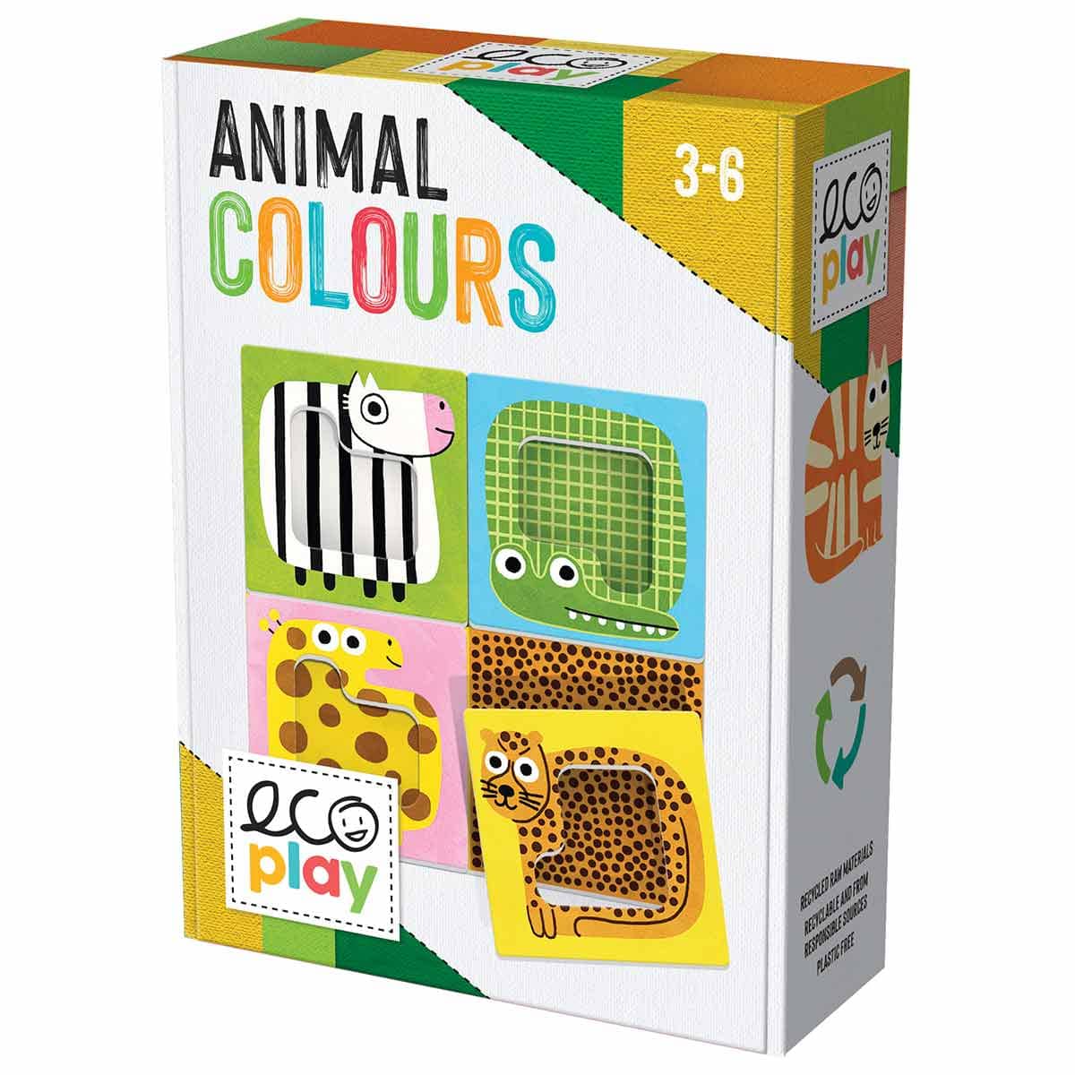 EcoPlay Animal Colours: Fun Animal Matching Game for Kids