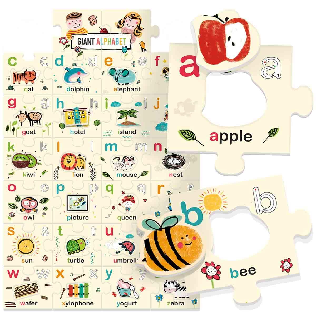 EcoPlay Giant Alphabet: Fun Alphabet Learning Puzzle