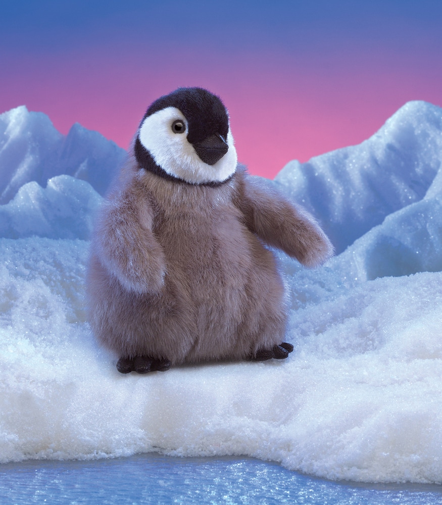 Folkmanis® Baby Emperor Penguin Puppet