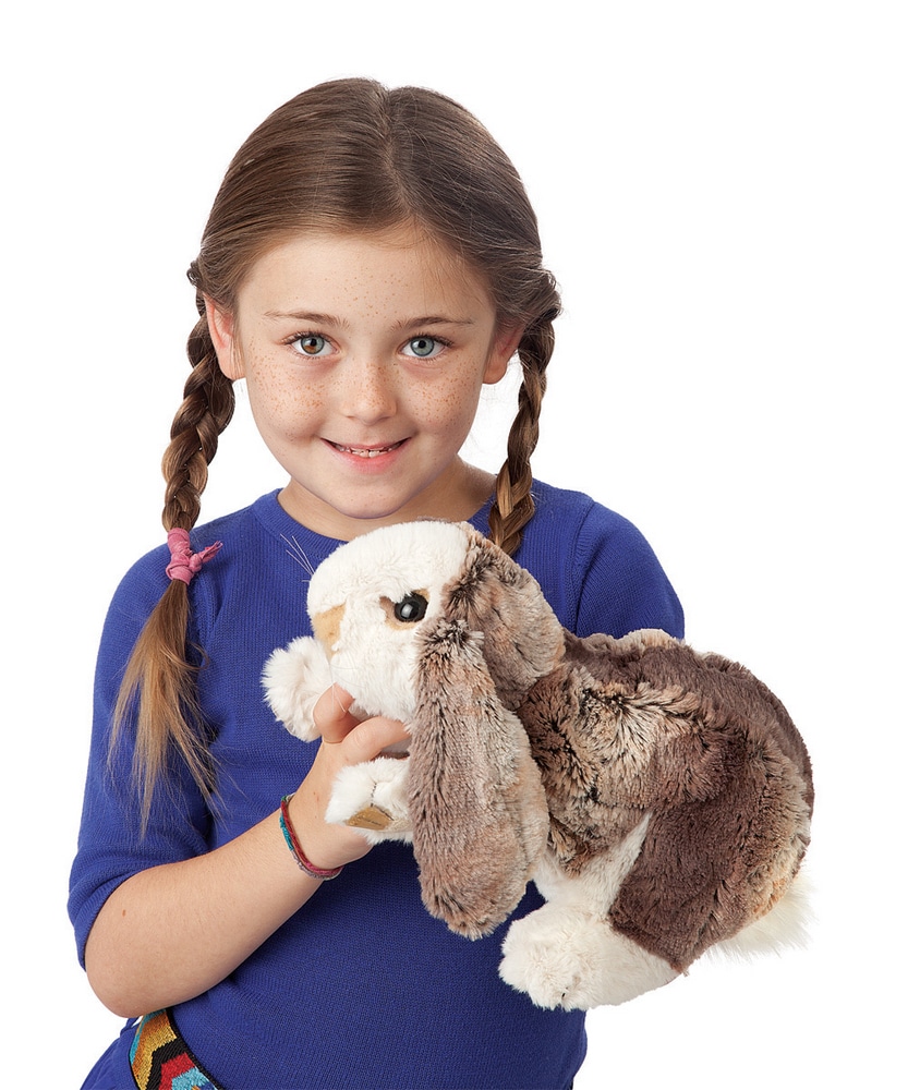 Folkmanis® Baby Lop Rabbit Puppet