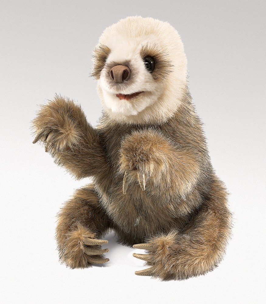 Folkmanis® Baby Sloth Puppet