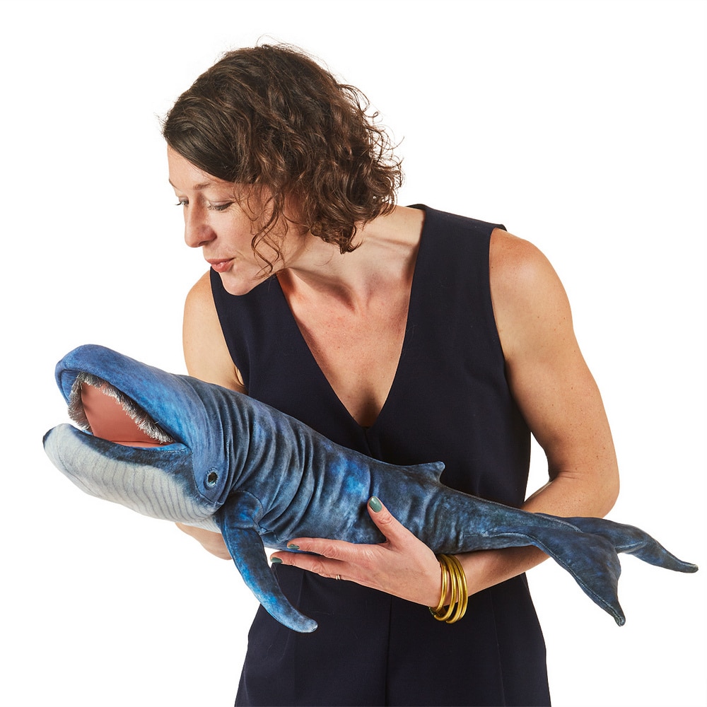 Folkmanis® Blue Whale Puppet