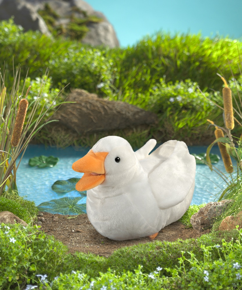 Folkmanis® Duck Puppet