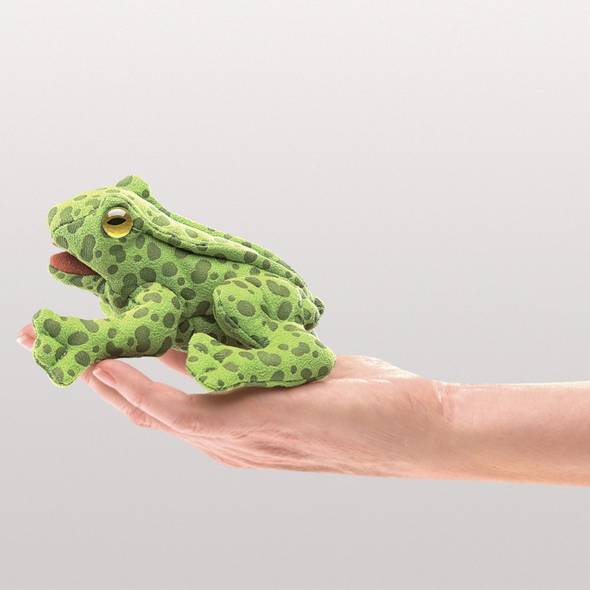 Imaginative Play with the Folkmanis Frog Finger Puppet