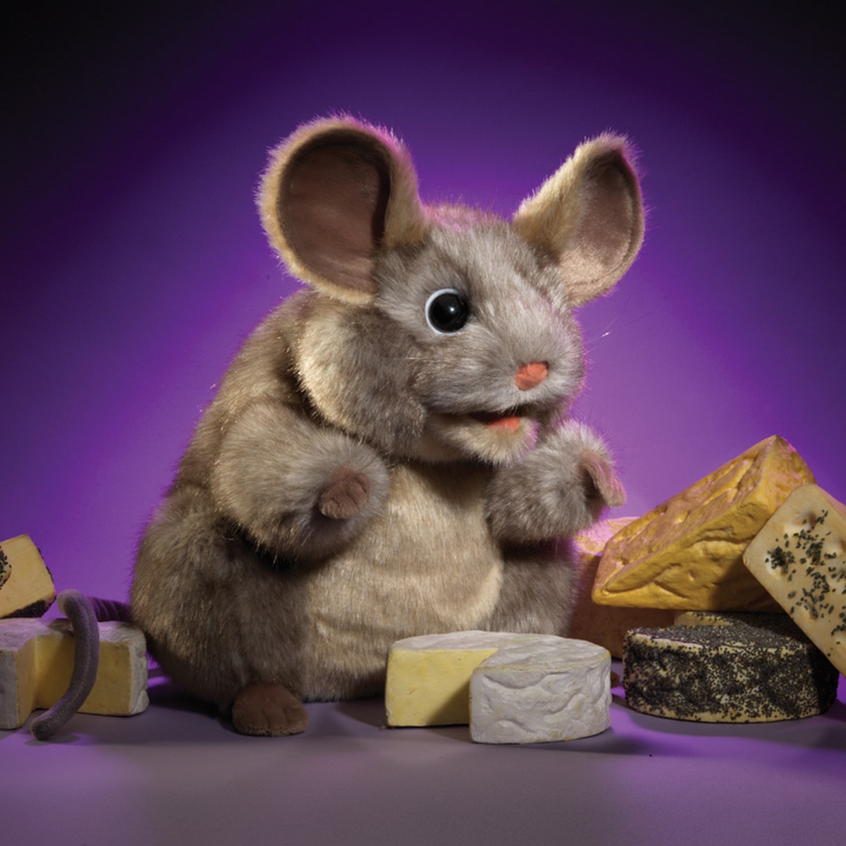 Folkmanis® Grey Mouse Puppet