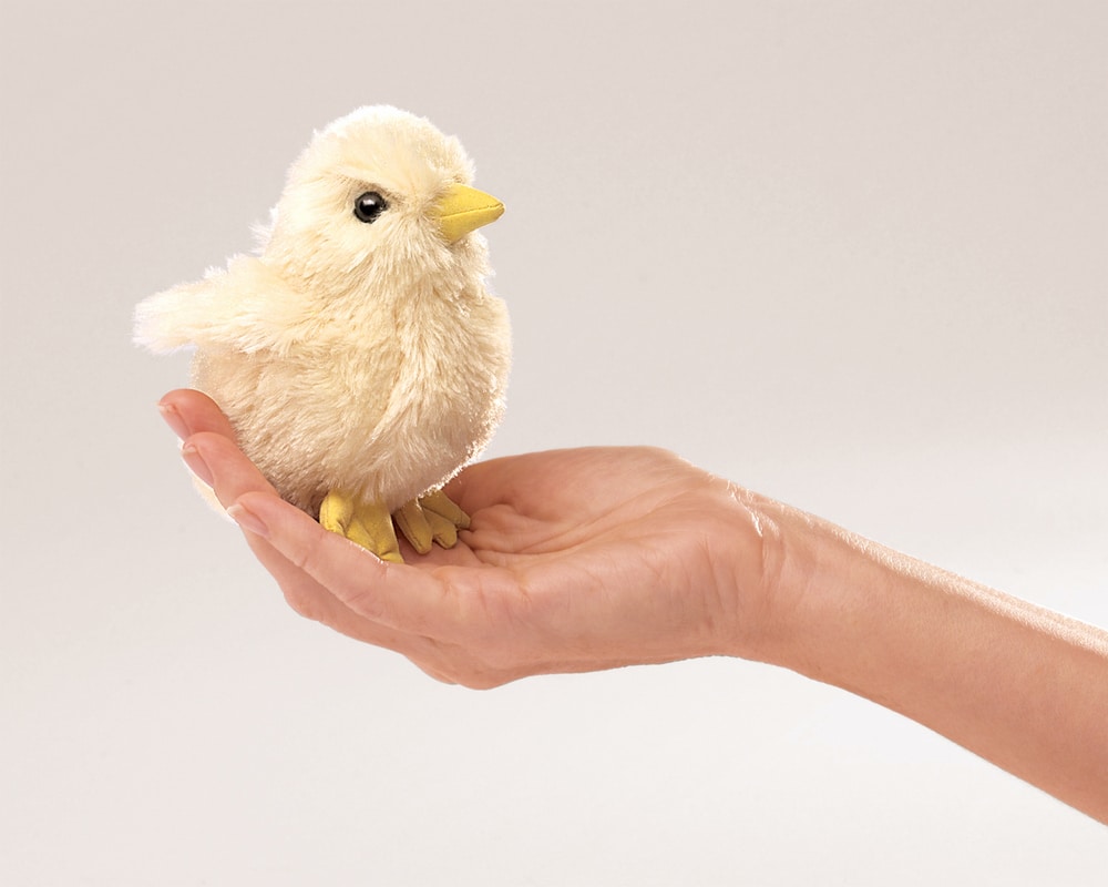 Folkmanis® Pack of 4 Mini Chick Finger Puppets – Jadrem Toys