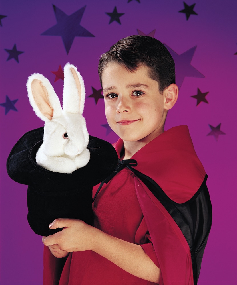 Folkmanis® Rabbit In The Hat Puppet