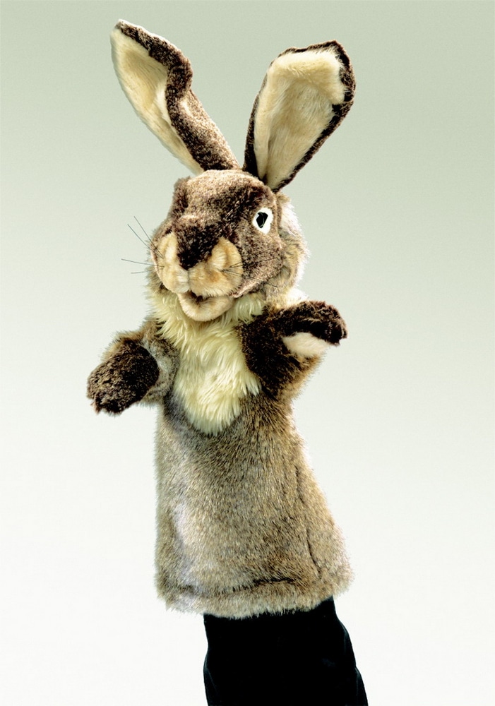 Folkmanis® Rabbit Stage Puppet
