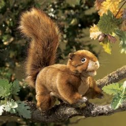 Folkmanis Red Squirrel Puppet: Realistic and Interactive Play for Kids