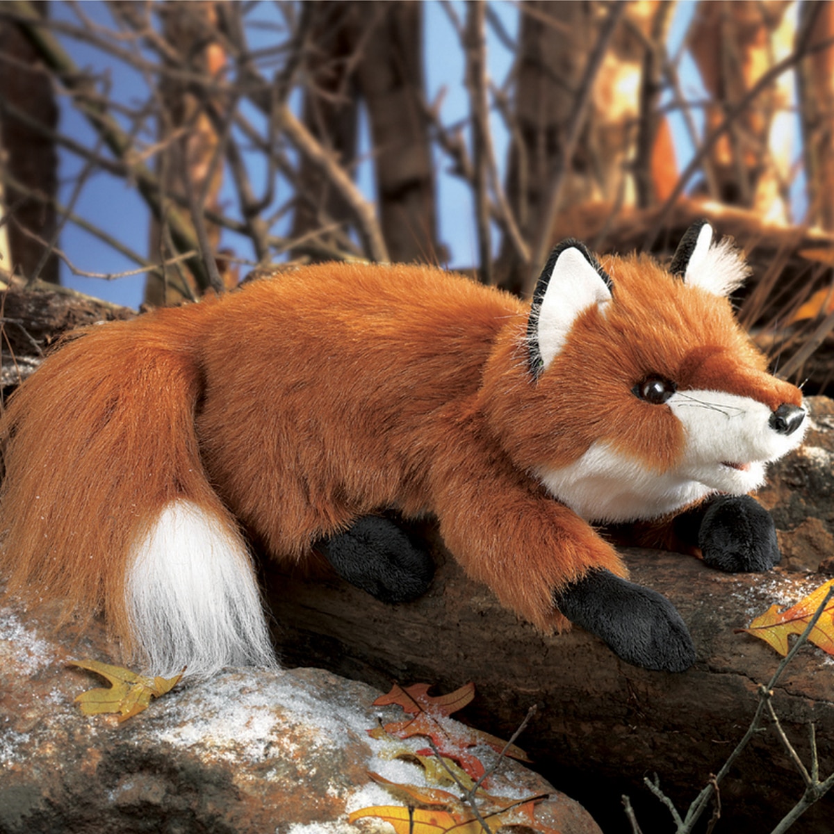 Folkmanis Small Red Fox Puppet: Bring Stories to Life
