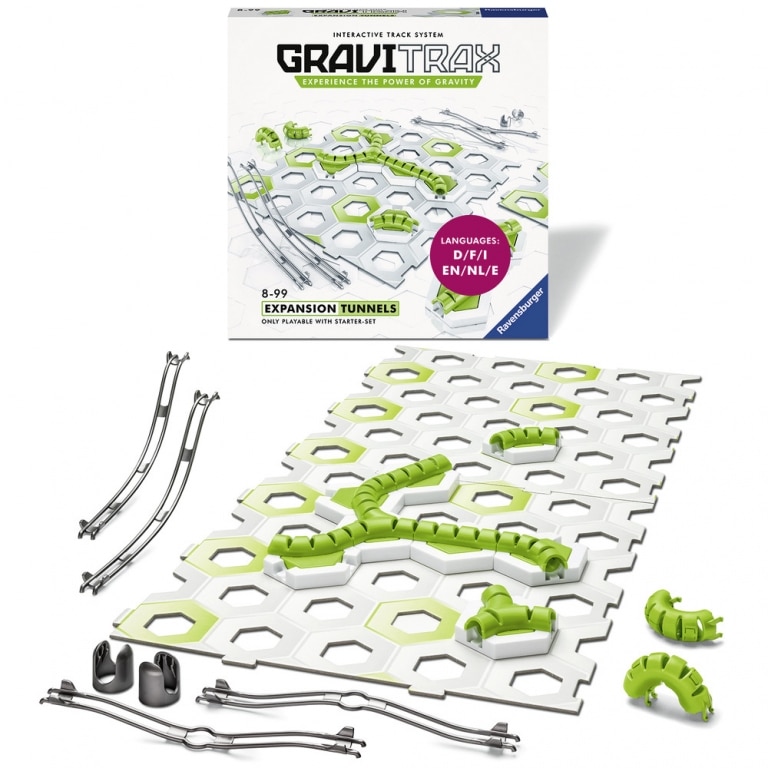 GraviTrax Tunnels Expansion Set: Thrilling Tunnel Action for Kids