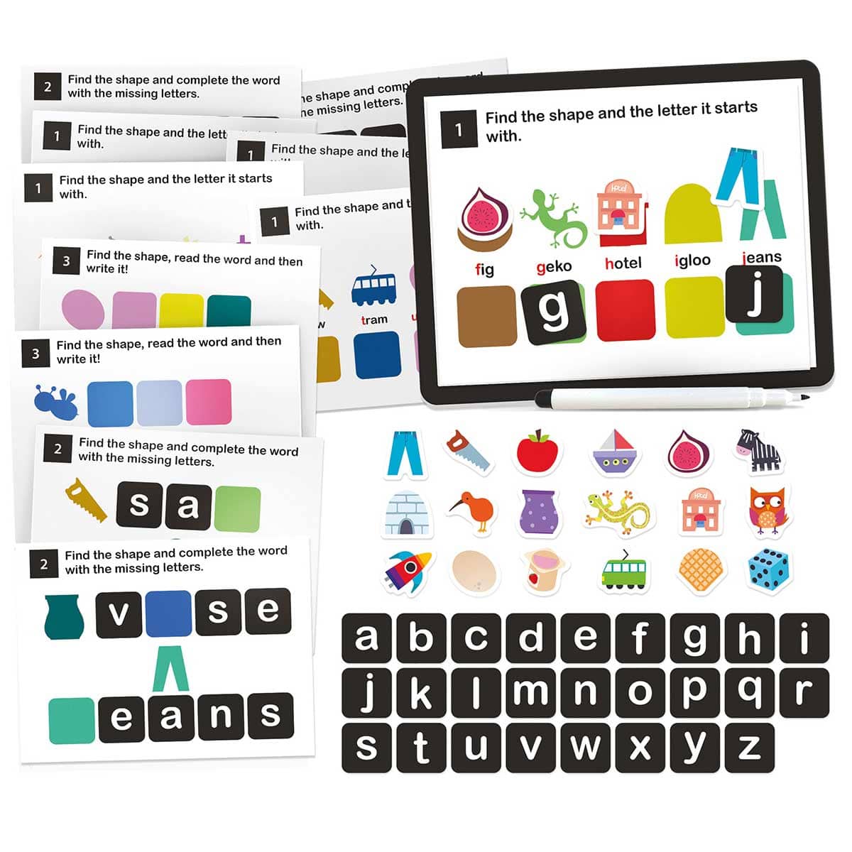 Headu Read & Write Lab: Fun Phonics Kit for Early Learners