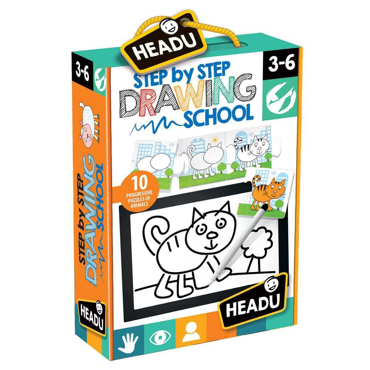 Headu Drawing School: Easy Step-by-Step Learning for Kids