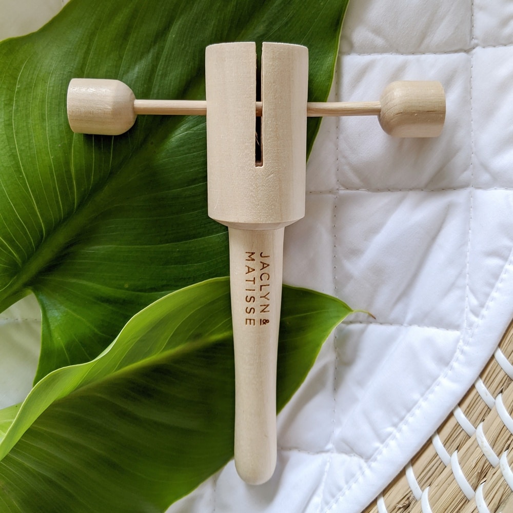 Jaclyn and Matisse Wooden Tone Block