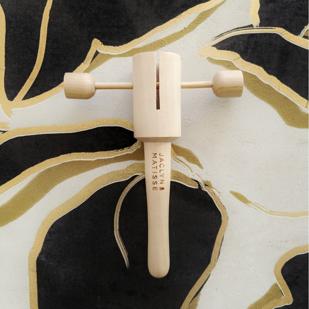 Jaclyn and Matisse Wooden Tone Block