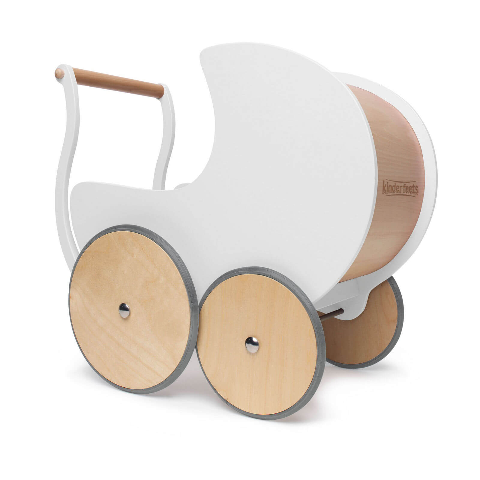Kinderfeets Walker Pram White - Jadrem Toys