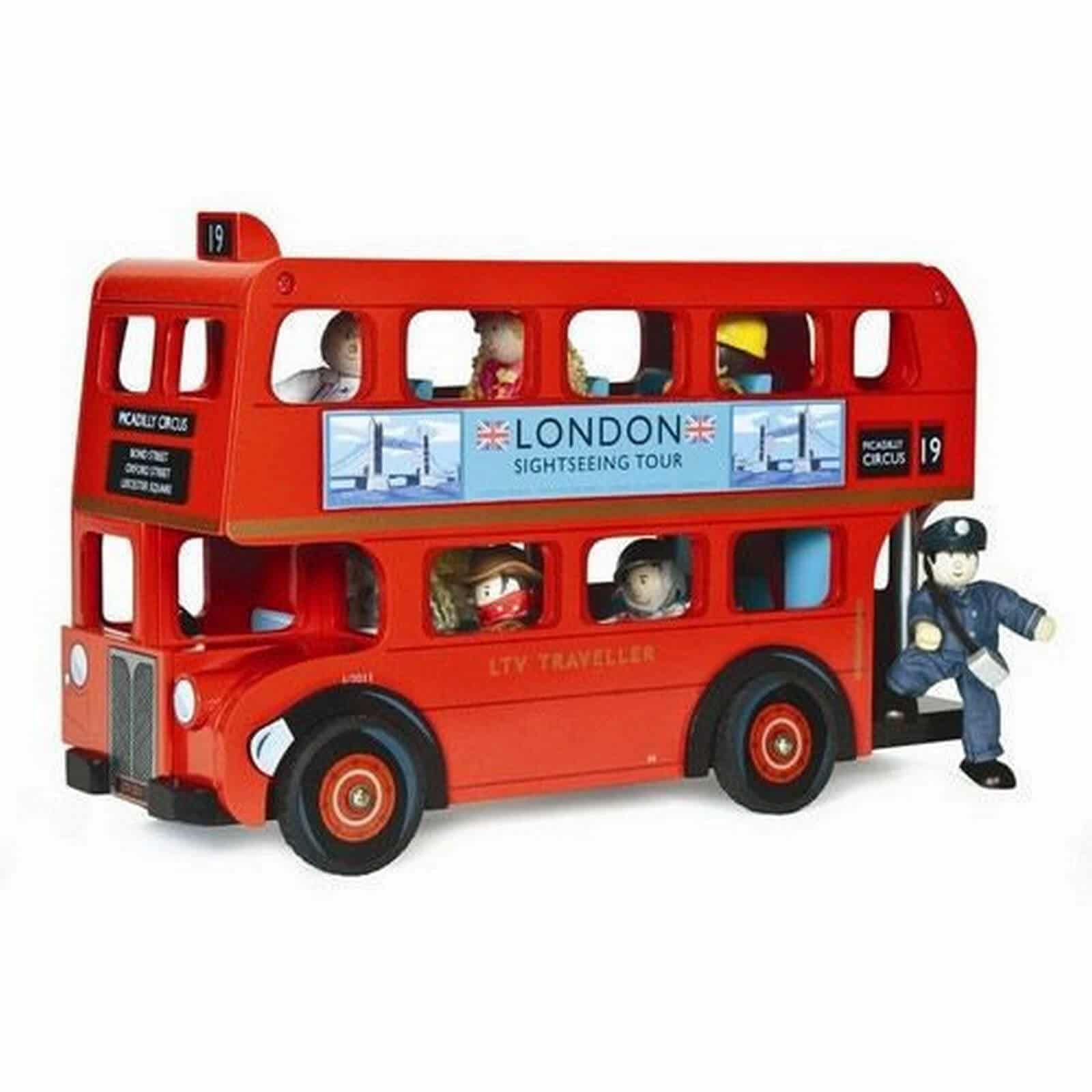 Le Toy Van London Bus with Driver - Jadrem Toys
