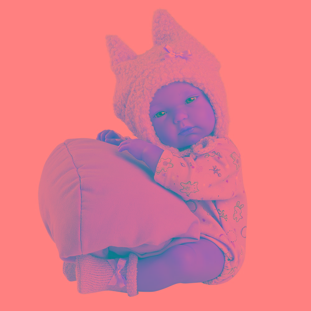 Llorens Doll Bimba with Carry Cot 35cm