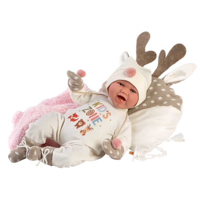 Llorens Laughing Baby Doll Mimi Smiles 42cm