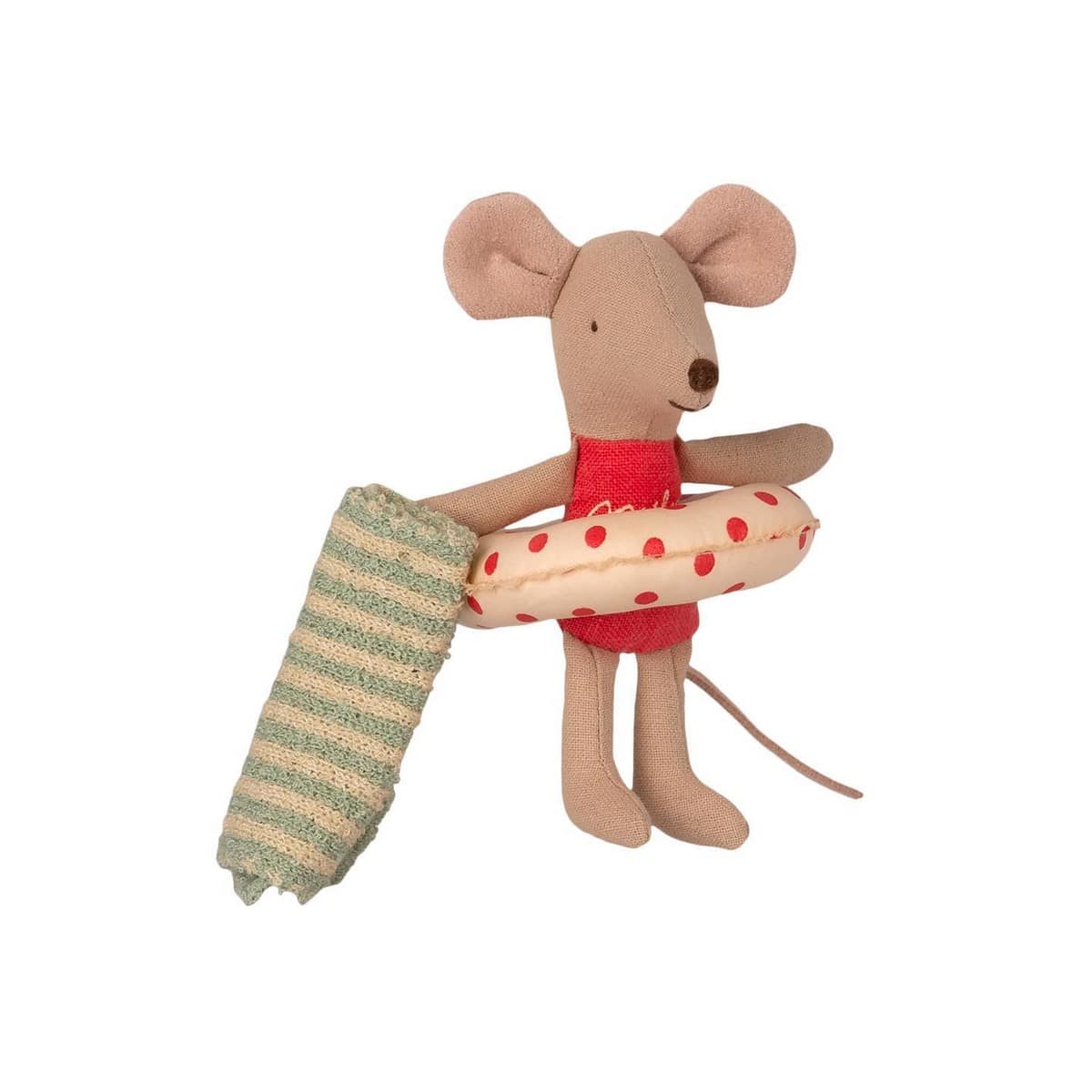 Maileg Beach Mouse Little Sister in Cabin