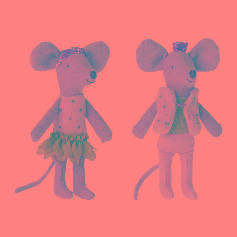 Maileg Royal Twins Mice in a Box
