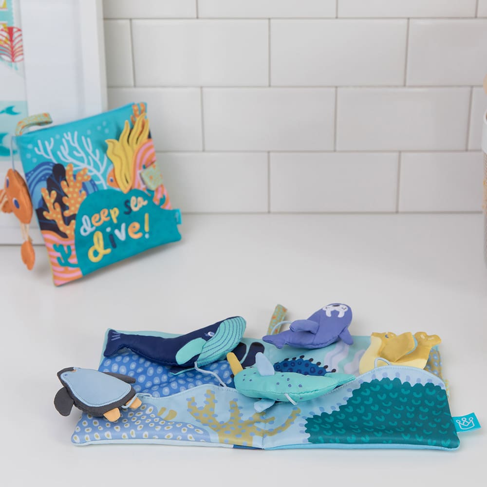 Manhattan Toy® Deep Sea Dive Bath Book