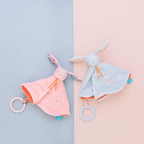 Manhattan Toy® Hippity Hop Blue Bunny