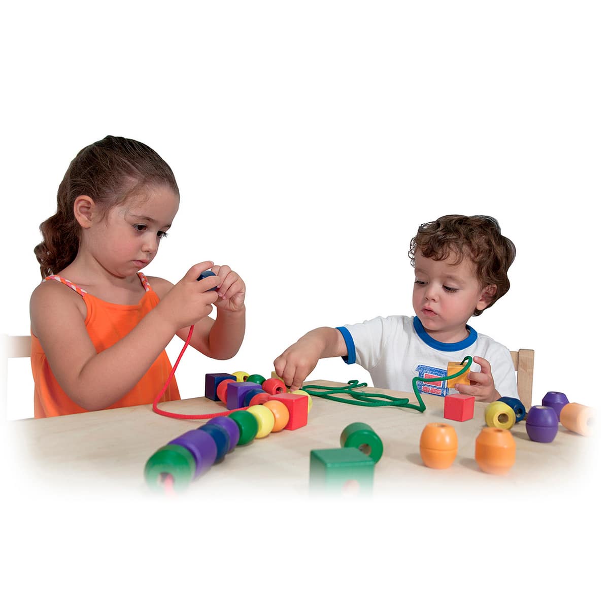 Melissa & Doug Primary Lacing Beads - Perfect for little learners
