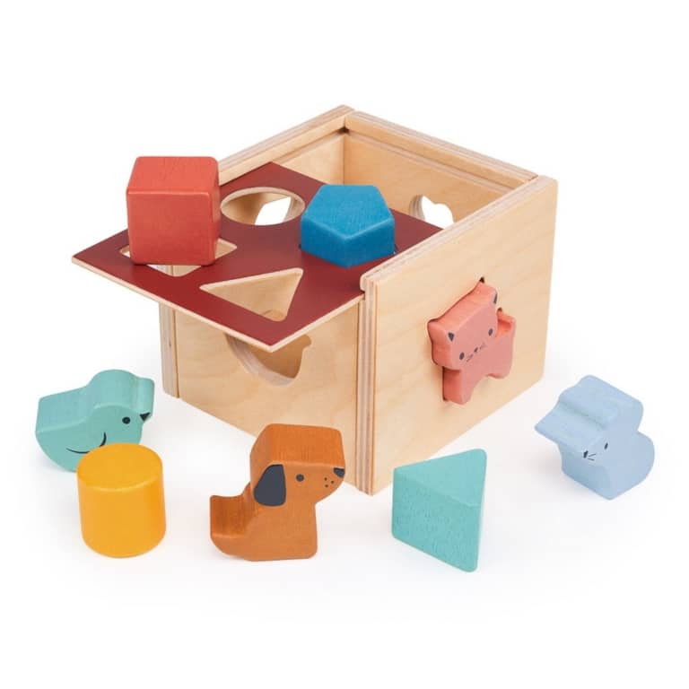 Mentari Bambino Shape Sorting Cube: Magical Shape-Sorting Fun Mentari Bambino Shape Sorting Cube: Magical Shape-Sorting Fun